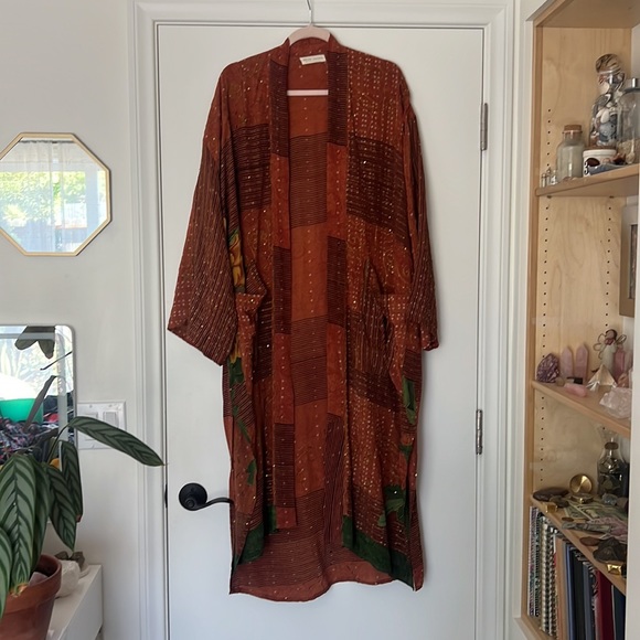Tops | Handsown Kimono Tunic From India | Poshmark